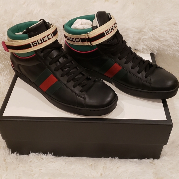 Gucci | Shoes | Gucci High Top Ace | Poshmark